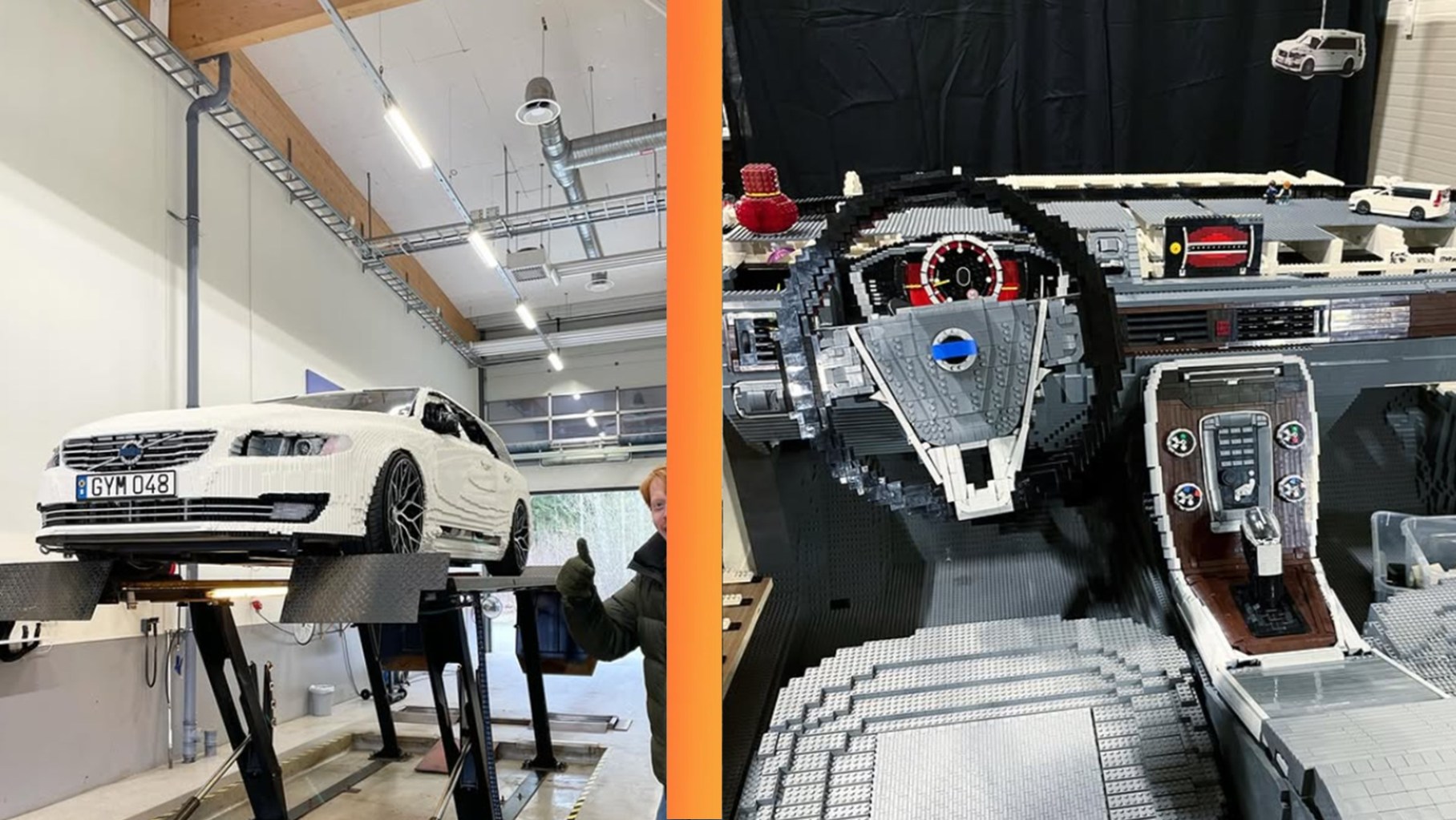 Painstakingly Detailed Lego Volvo Wagon Goes Beyond Every Other Build ...