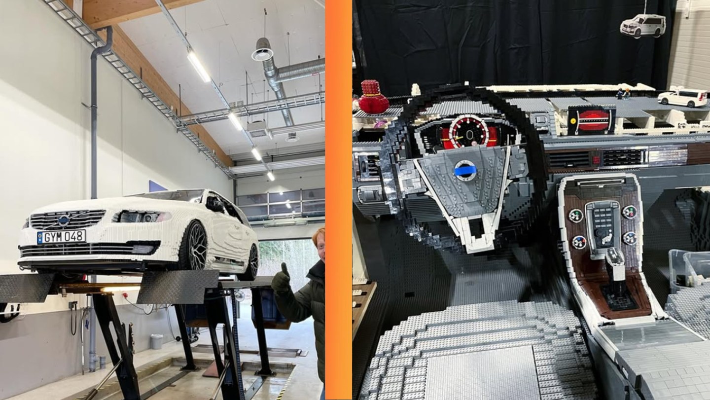 Painstakingly Detailed Lego Volvo Wagon Goes Beyond Every Other Build ...