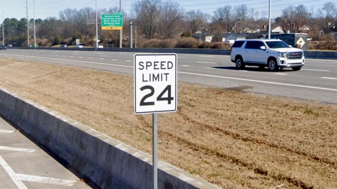 Why This Road Has a 24-MPH Speed Limit. Not 20, Not 25, but 24