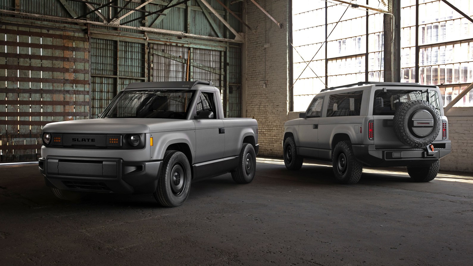Meet the Slate Truck: A $20K, 2-Door Electric Pickup With Crank Windows ...