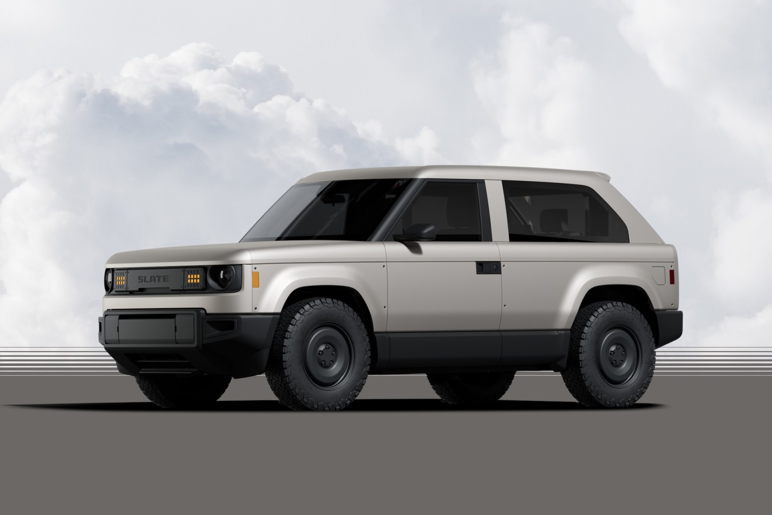 The Slate Truck Can Become a Budget Defender SUV With Optional IKEA ...