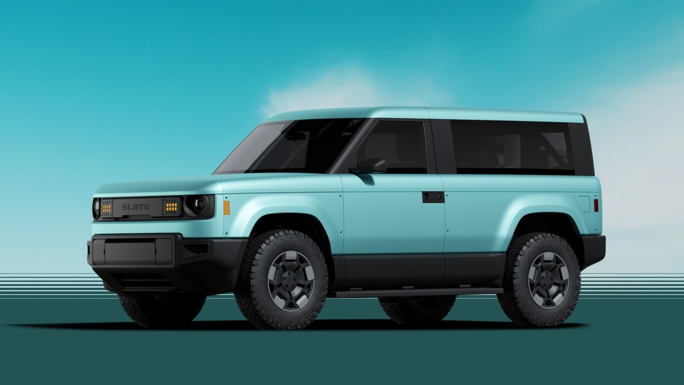 The Slate Truck Can Become a Budget Defender SUV With Optional IKEA ...