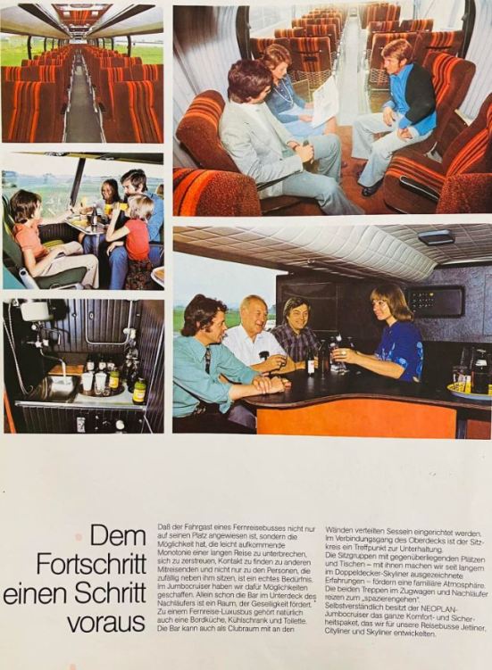 The Neoplan Jumbocruiser Was a Double-Decker Slinky Bus for Over 100 ...