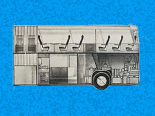 The Neoplan Jumbocruiser Was a Double-Decker Slinky Bus for Over 100 ...