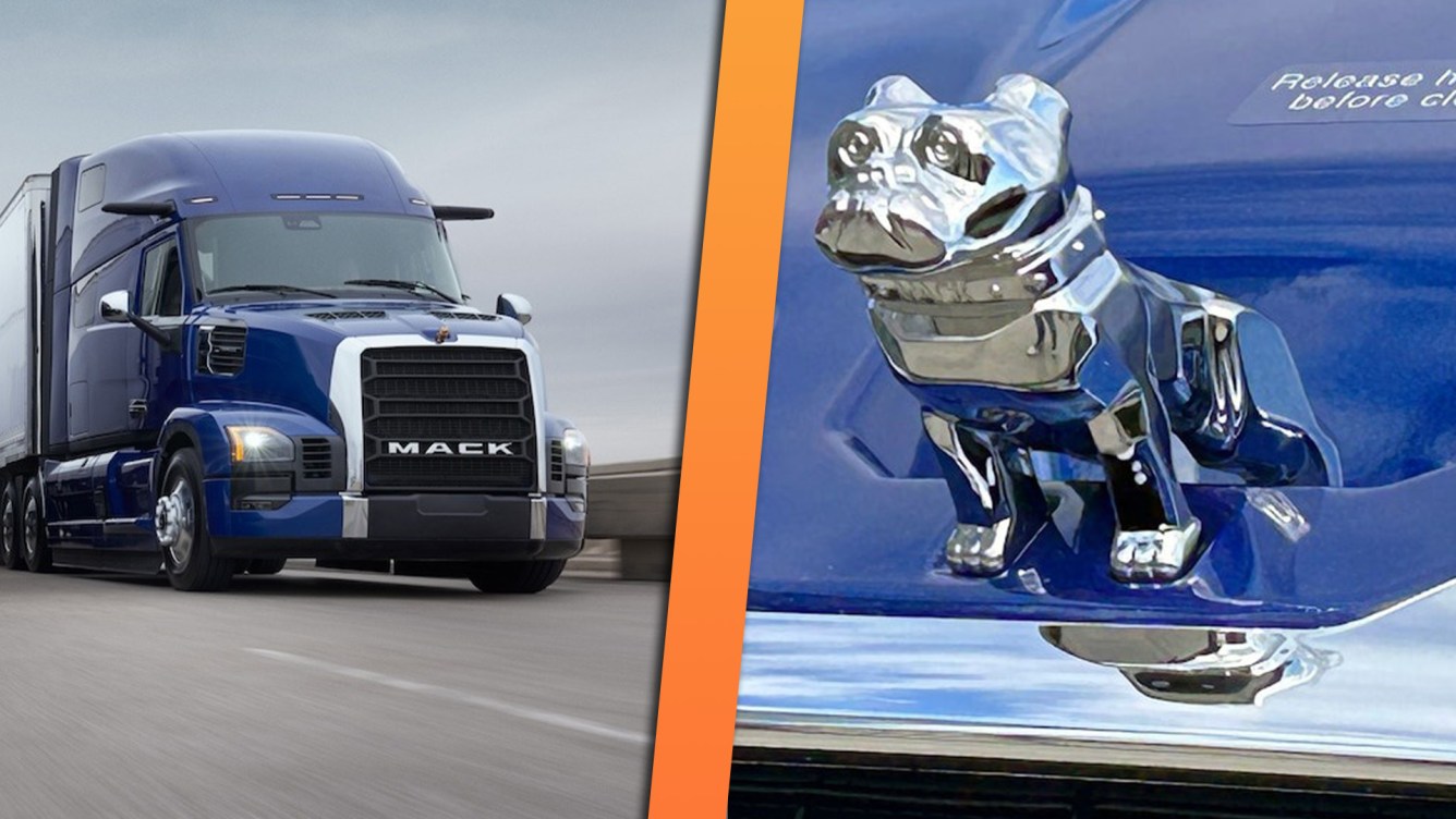 Mack's New Semi Truck Has the Most Aerodynamic Bulldog Ever