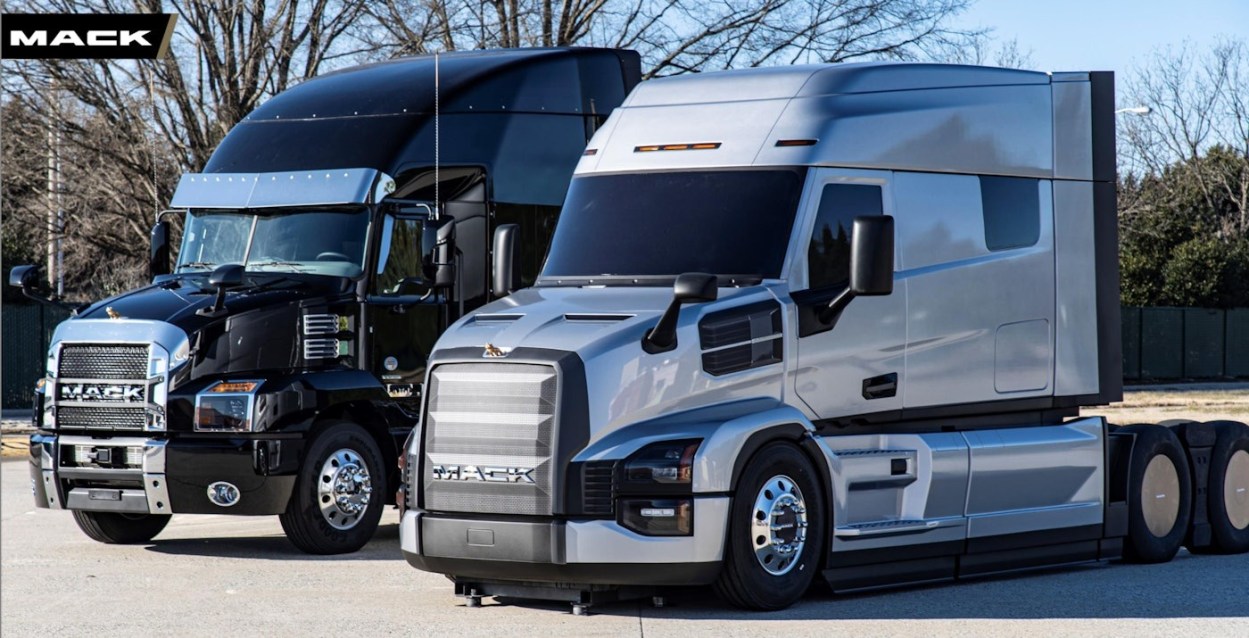 Mack's New Semi Truck Has the Most Aerodynamic Bulldog Ever