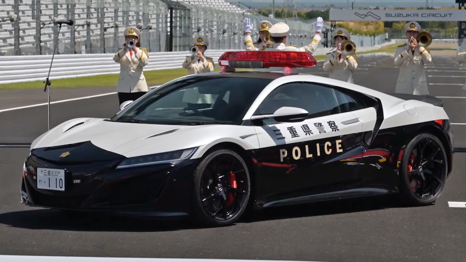 Forget Mustangs: Some Lucky Cops in Japan Got an Acura NSX Police Car