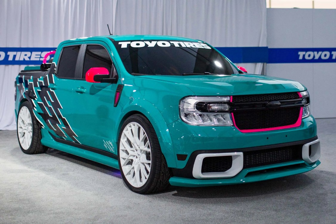 If Lobos Are $50K, This Custom SEMA Ford Maverick for $57K Isn’t Even ...