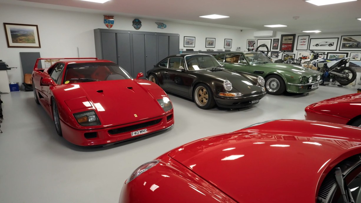 Ferrari F40, Rolls-Royce Wagon, Singer 911: Inside Dario Franchitti's ...