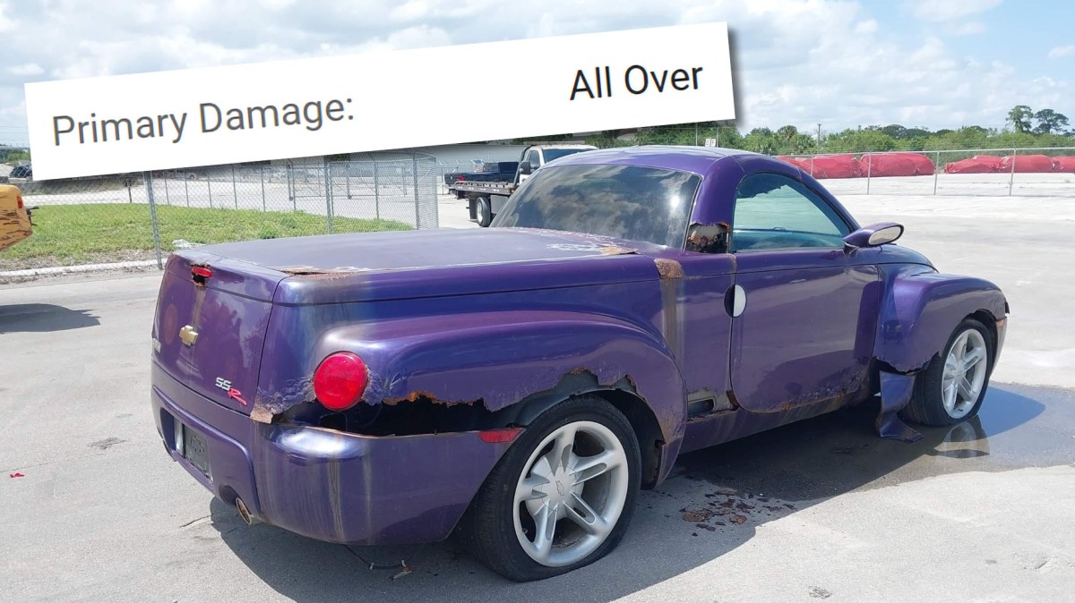 This Derelict Chevy SSR Is Beyond Saving, But We Sure Wouldn't Stop You