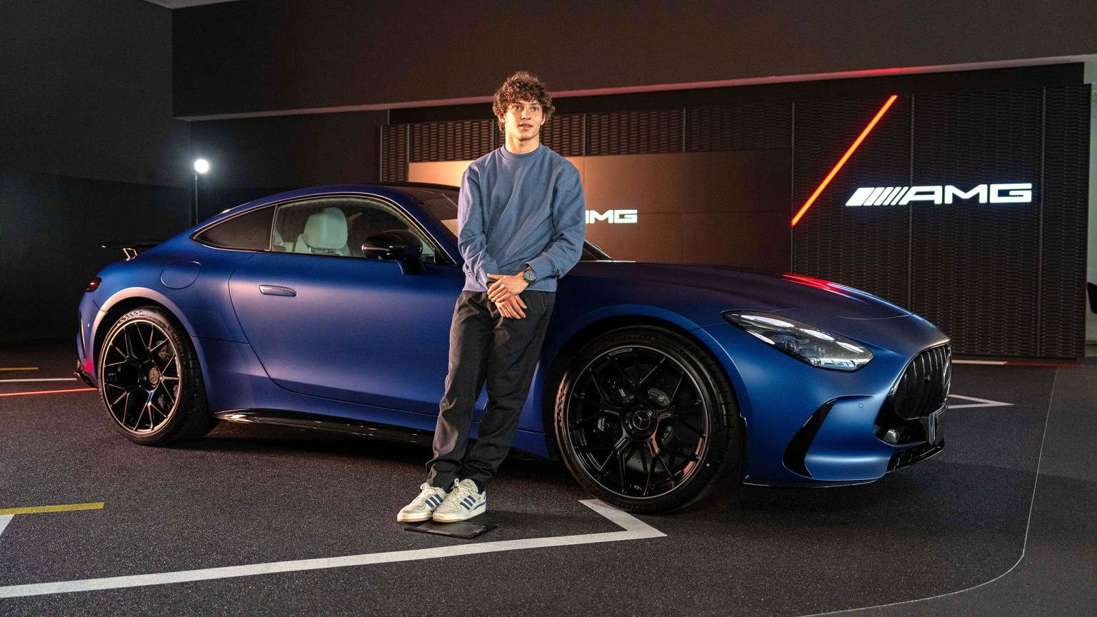 F1 Rookie Kimi Antonelli Can’t Drive His New Mercedes-AMG GT Because He ...