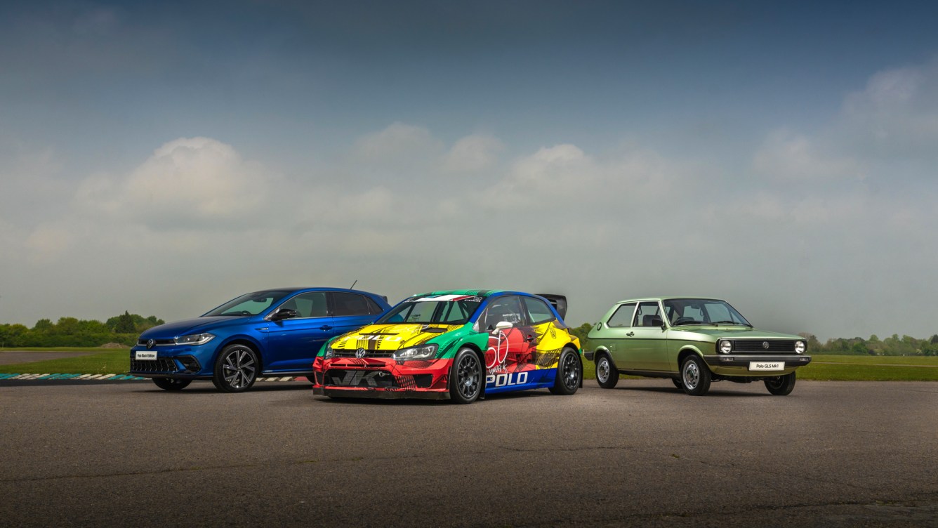 VW Brings Back Harlequin Polo as a Gravel-Slingin' Rally Car