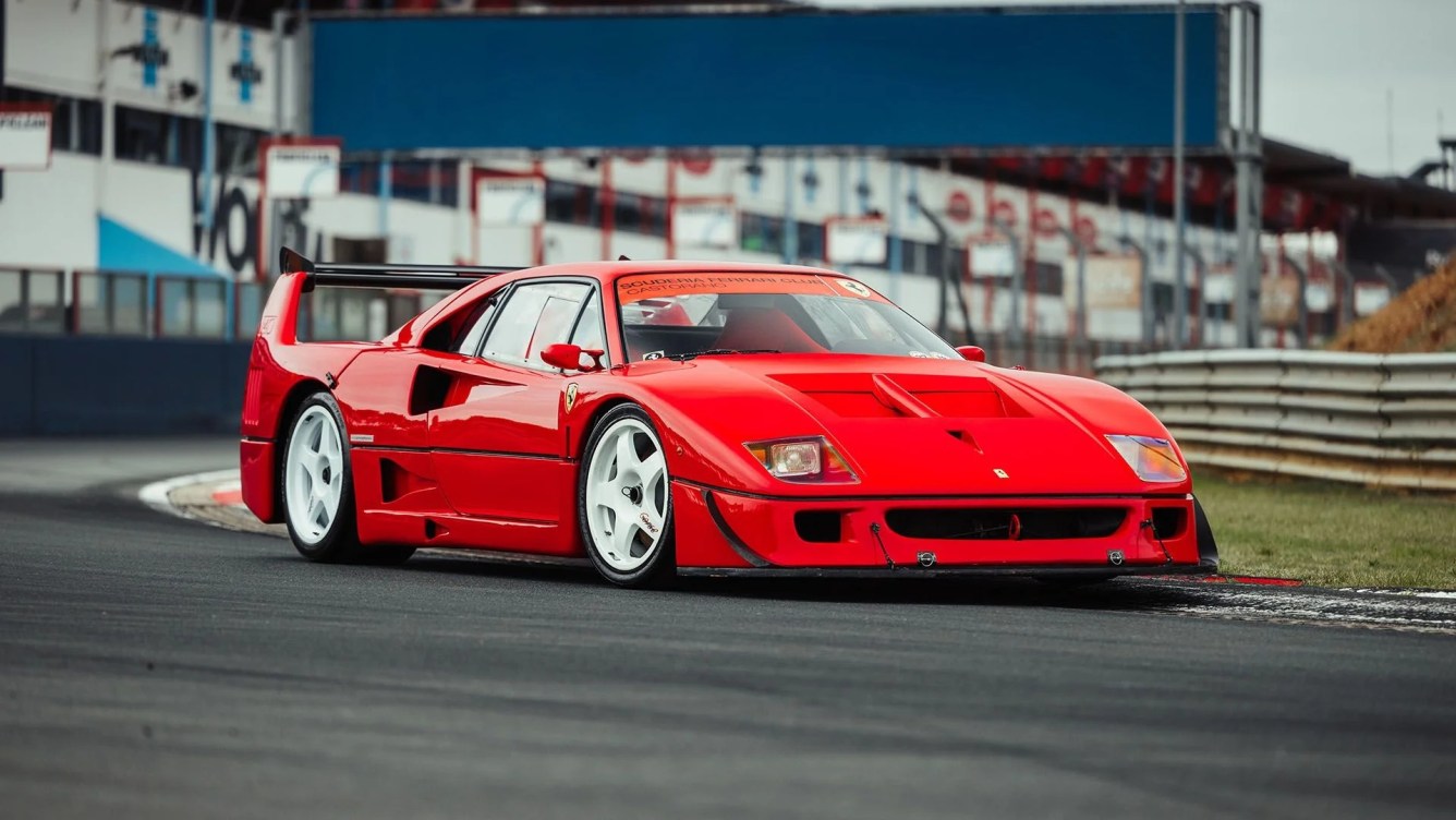 This Ferrari F40 For Sale Was Turned Into a Race Car by a Gaming Legend