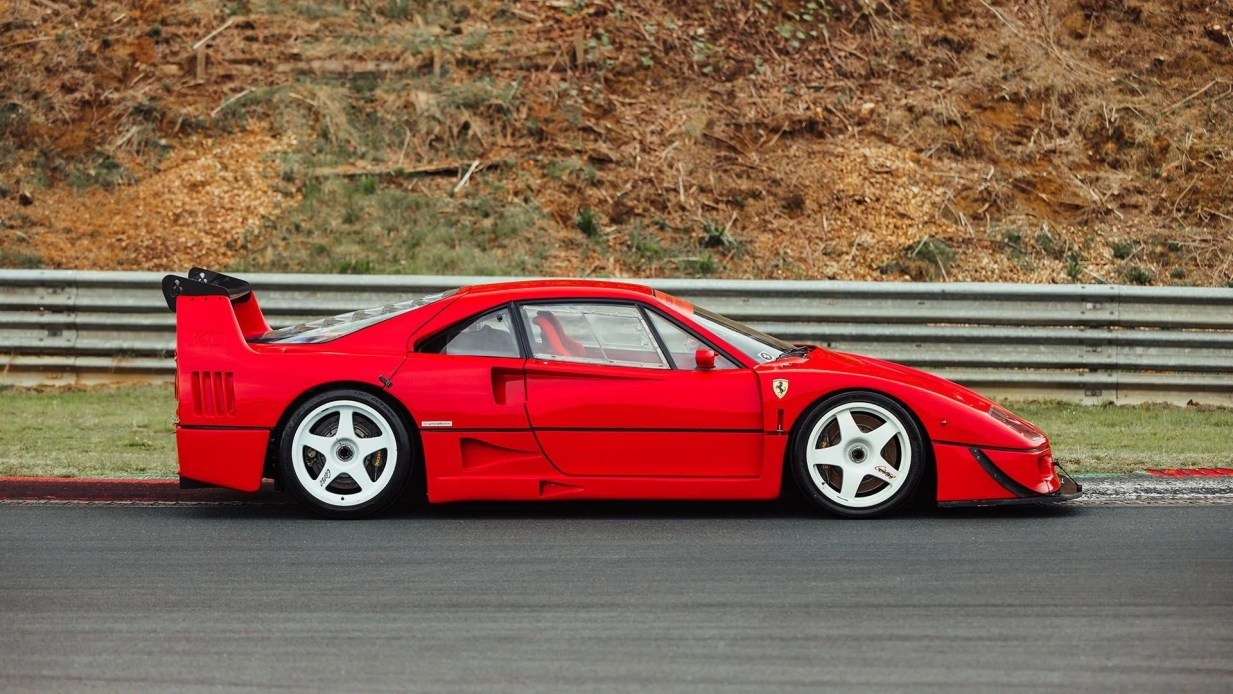 This Ferrari F40 For Sale Was Turned Into a Race Car by a Gaming Legend