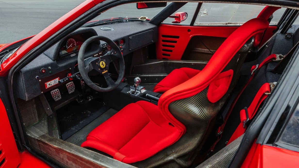 This Ferrari F40 For Sale Was Turned Into a Race Car by a Gaming Legend