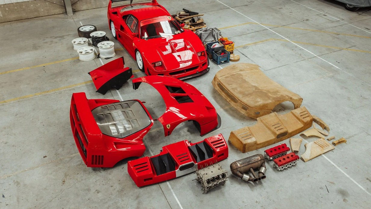 This Ferrari F40 For Sale Was Turned Into a Race Car by a Gaming Legend