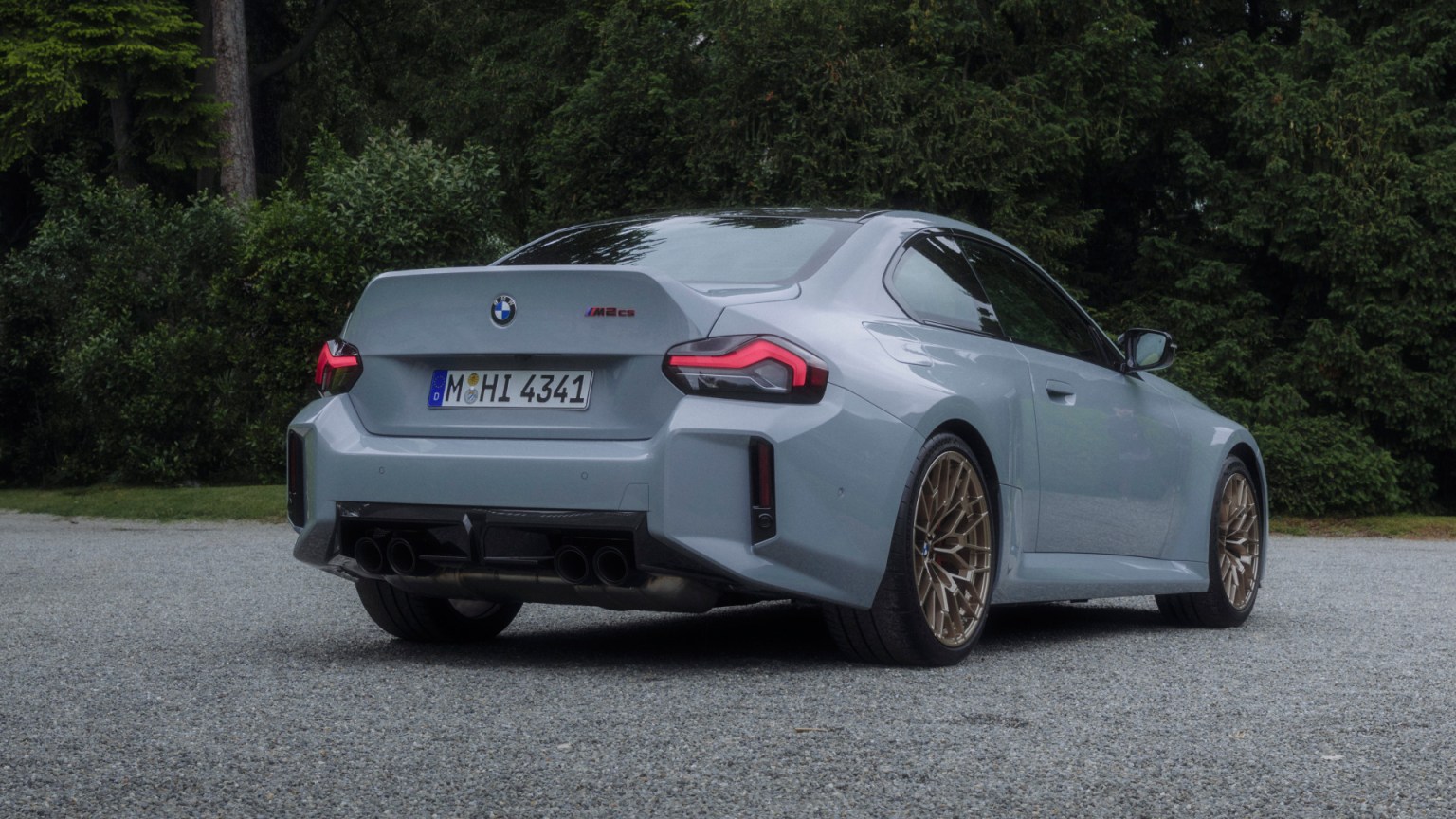 Here’s What the 2026 BMW M2 CS Looks Like, Ducktail Spoiler and All