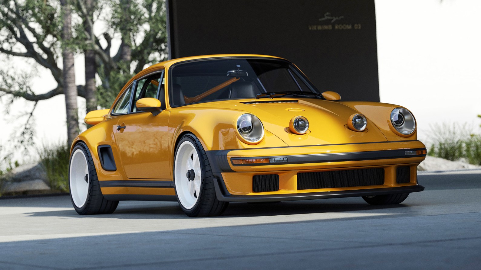 Singer's New 'Super Sport' Porsche 911 Tribute Has Pop-Up Fog Lights