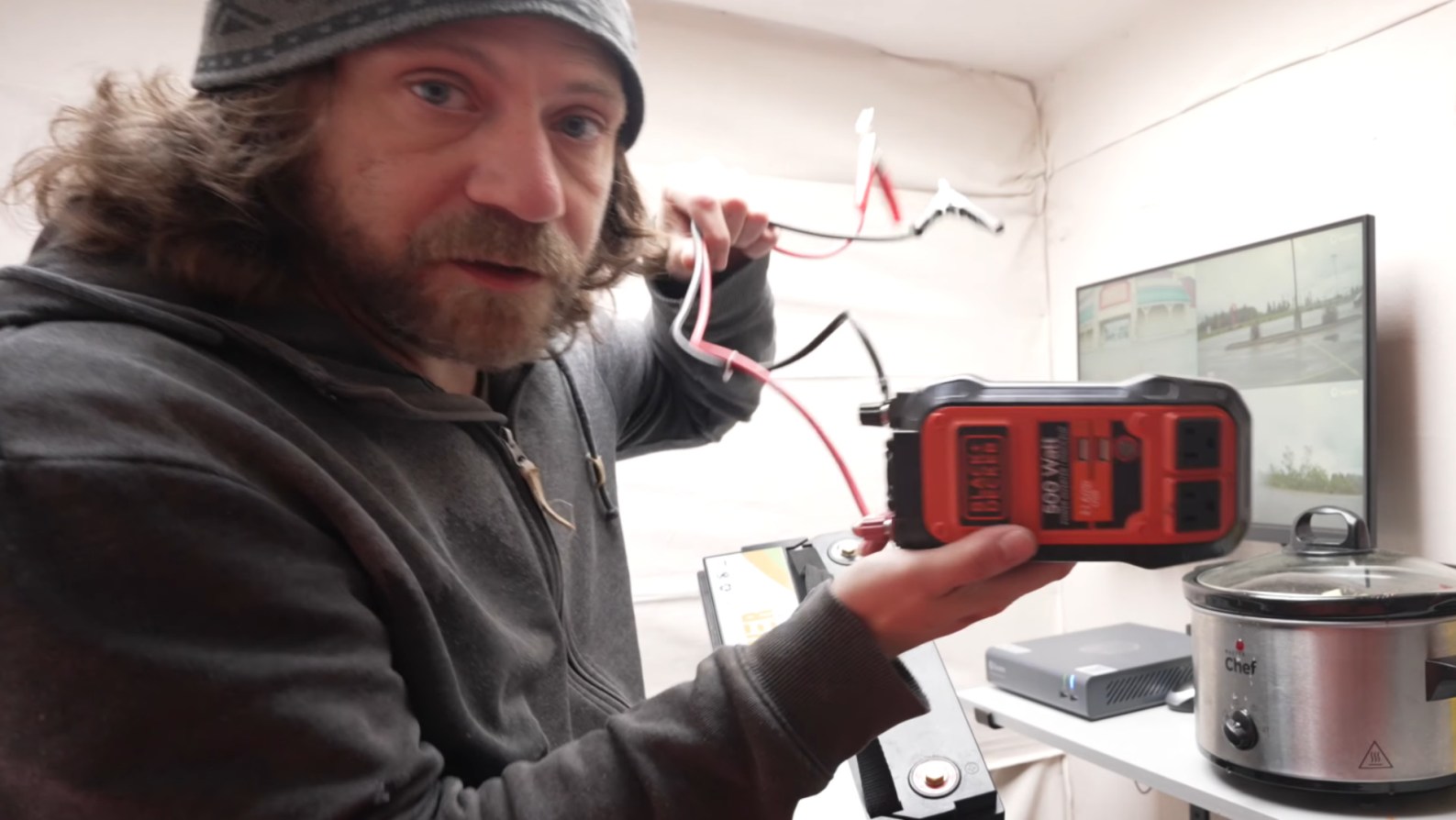 This Stack of Pallets Is Actually a Low-Budget Stealth Camper