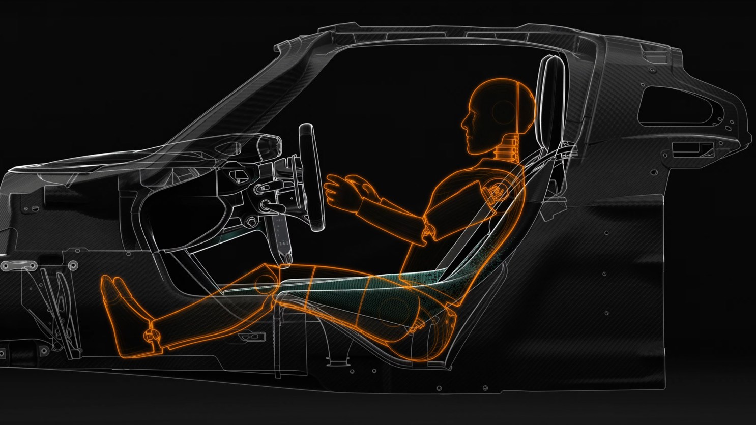 Here’s Why You Can't Move the Driver's Seat in a McLaren W1