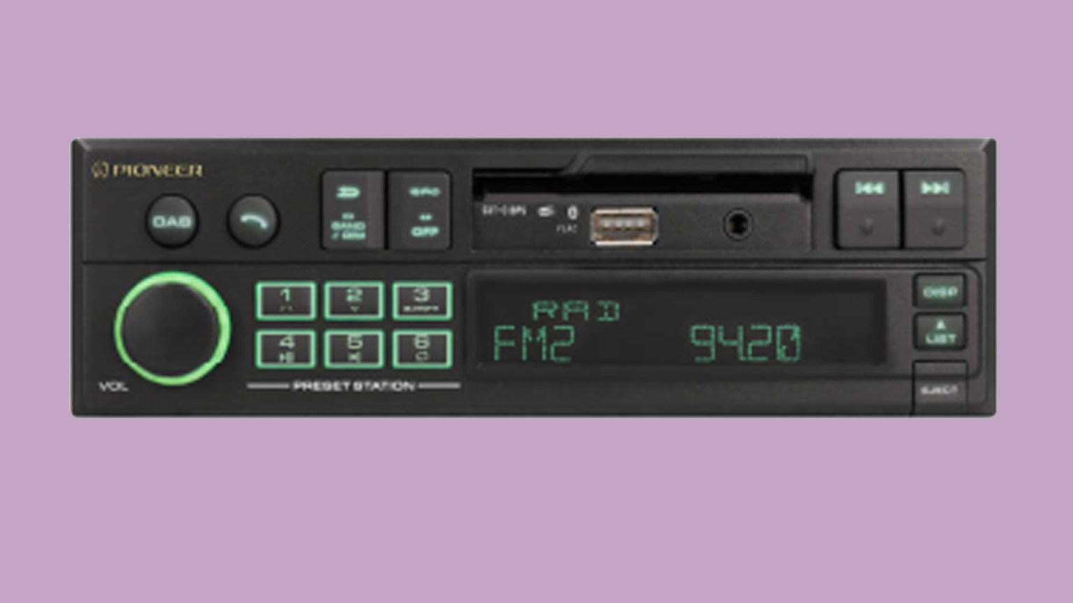 The ‘Cassette Deck’ on Pioneer’s New Retro Head Unit Is Actually a USB Port