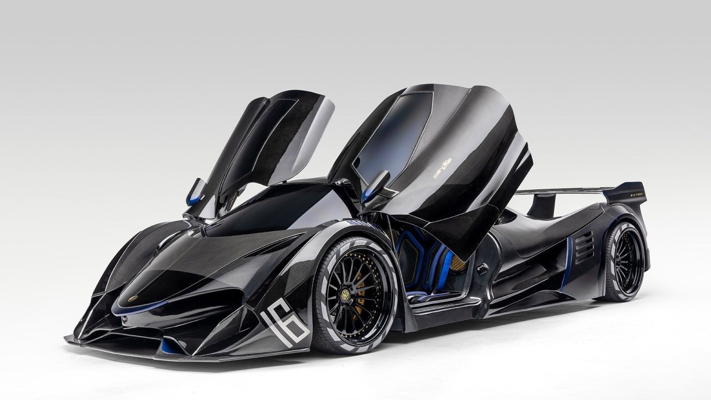The Devel Sixteen May Have Been Vaporware, But Its 5,000-HP V16 Was Legit