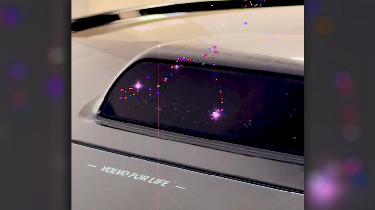 Volvo EX90's Lidar Sensor Will Fry Your Phone's Camera