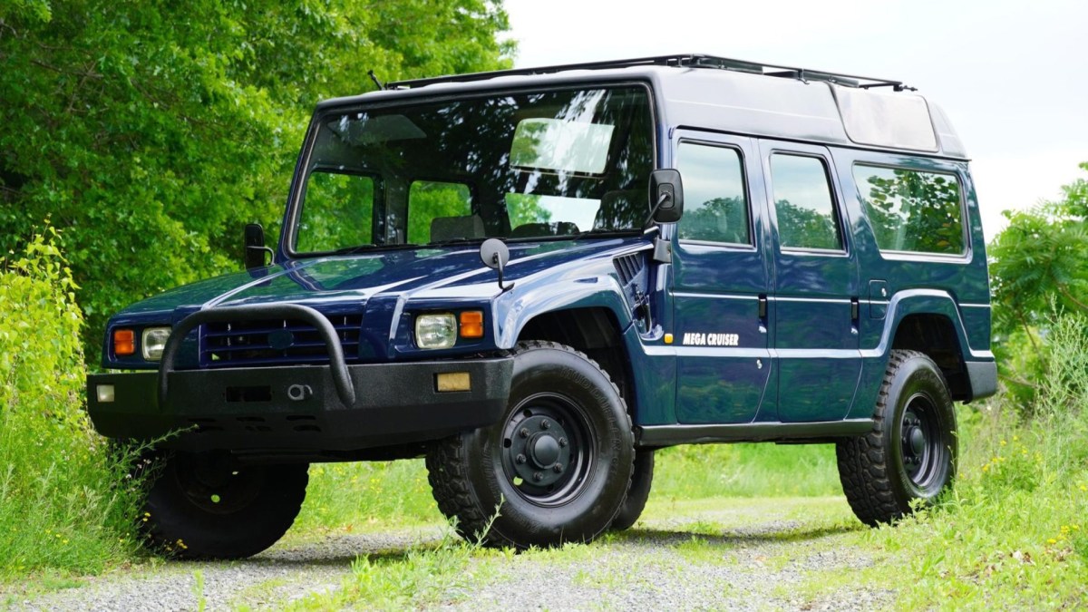 Rare Toyota Mega Cruiser For Sale Looks Straight Out of a Pixar Movie