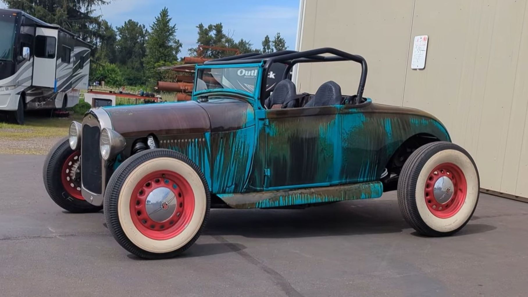 This Old Ford Model A Rat Rod Is Actually a Polaris RZR