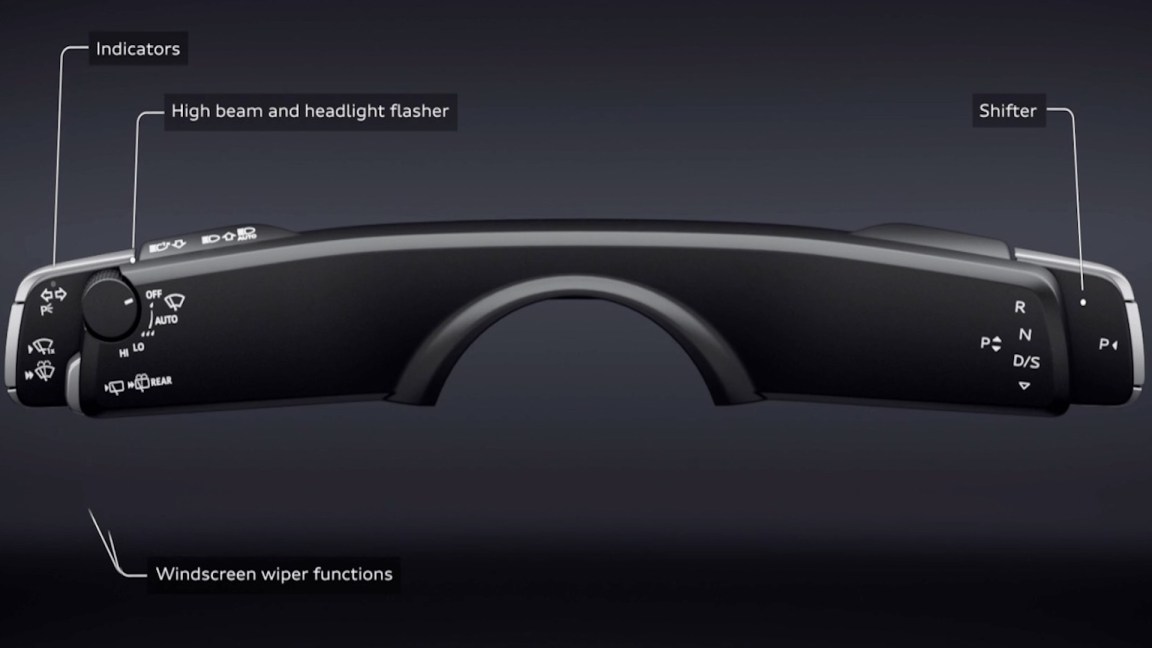 2026 Audi Q3 Reinvents Windshield Wiper and Turn Signal Stalks