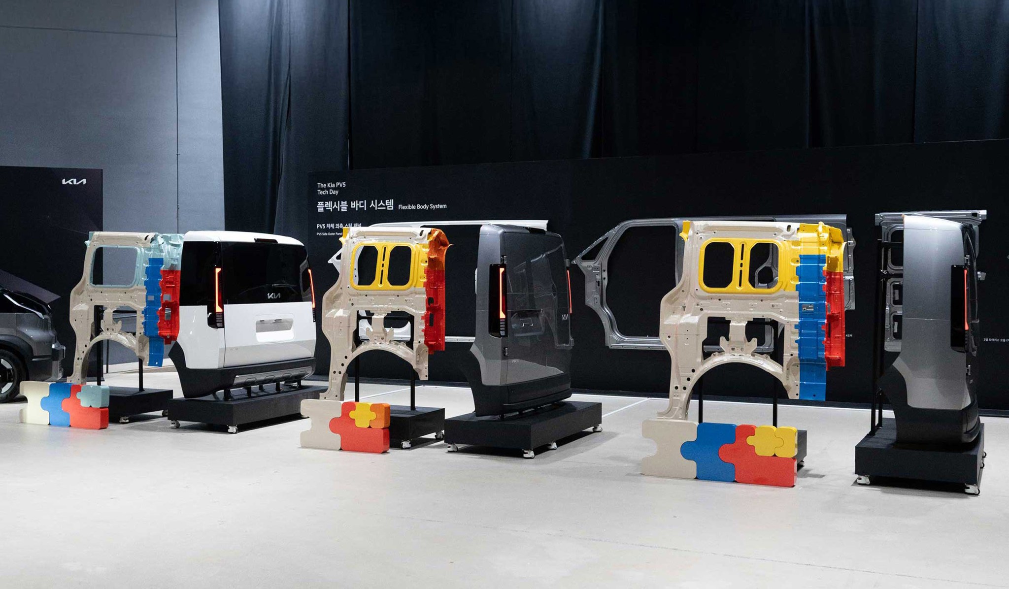 Kia's Electric Vans With Swappable Bodies Are Finally Real