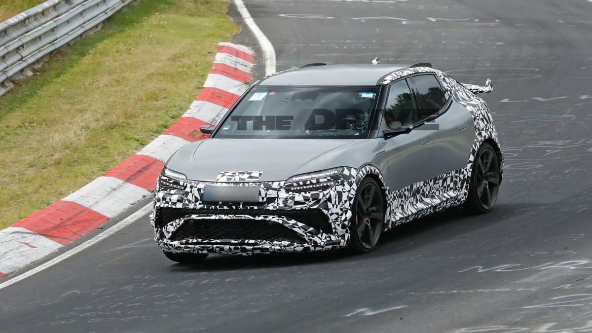 The 2026 Genesis GV60 Magma Has a Huge Rear Wing