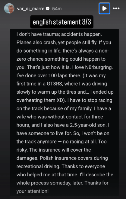 Porsche GT3 RS vs BMW Crash on Nurburgring Causes Huge Explosion ...