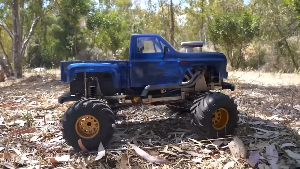 This RC Truck’s 44cc V8 Sounds Like a Rowdy Small-Block Chevy