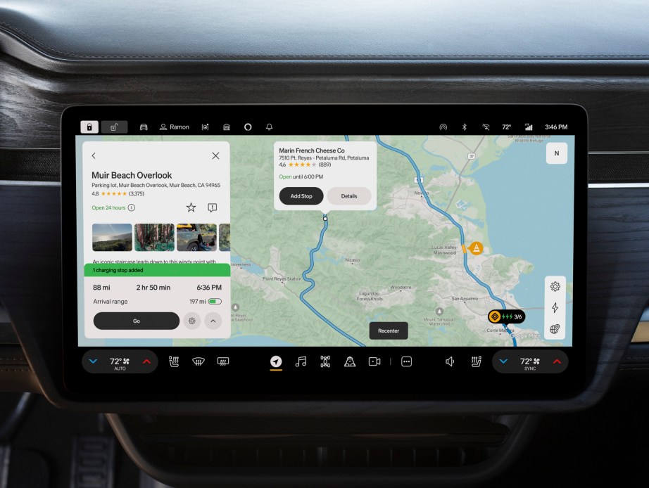 Rivian Finally Addresses Nav Complaints With Built-In Custom Google Maps