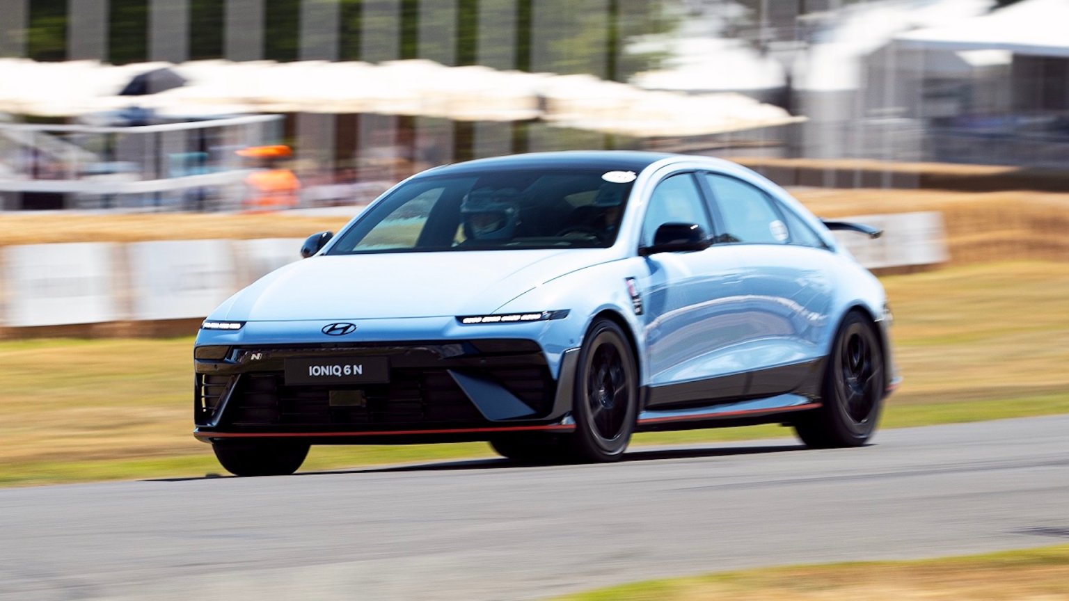 This Hyundai Ioniq 6 N Ripping It on a Track Could Fool You Into ...