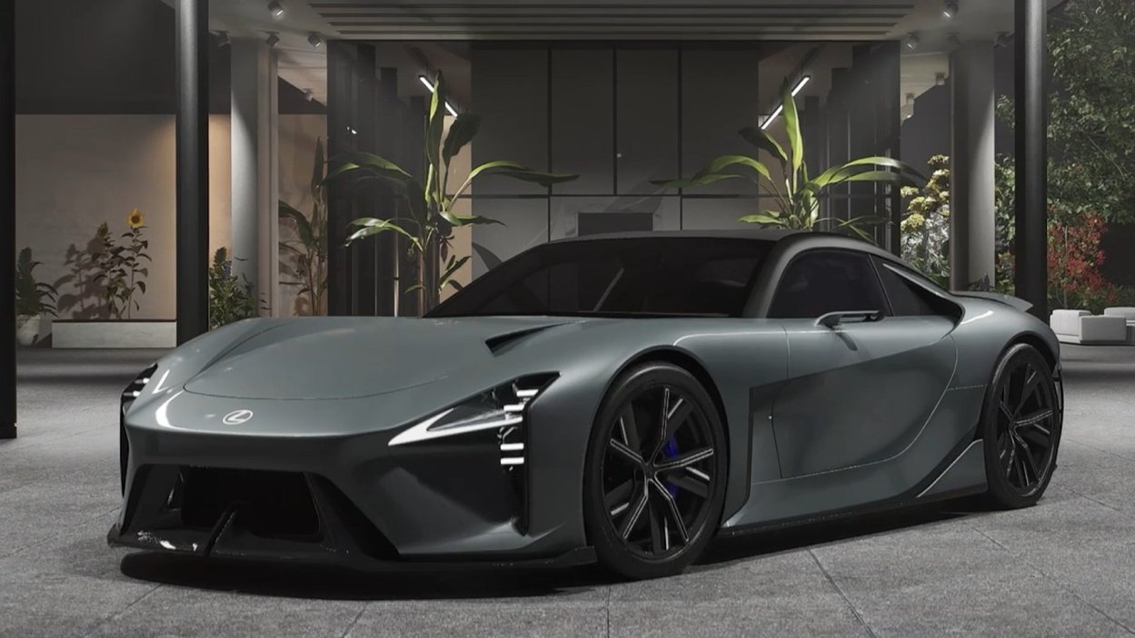 This New Lexus Concept Looks Exactly Like the Rumored Lexus LFR Supercar