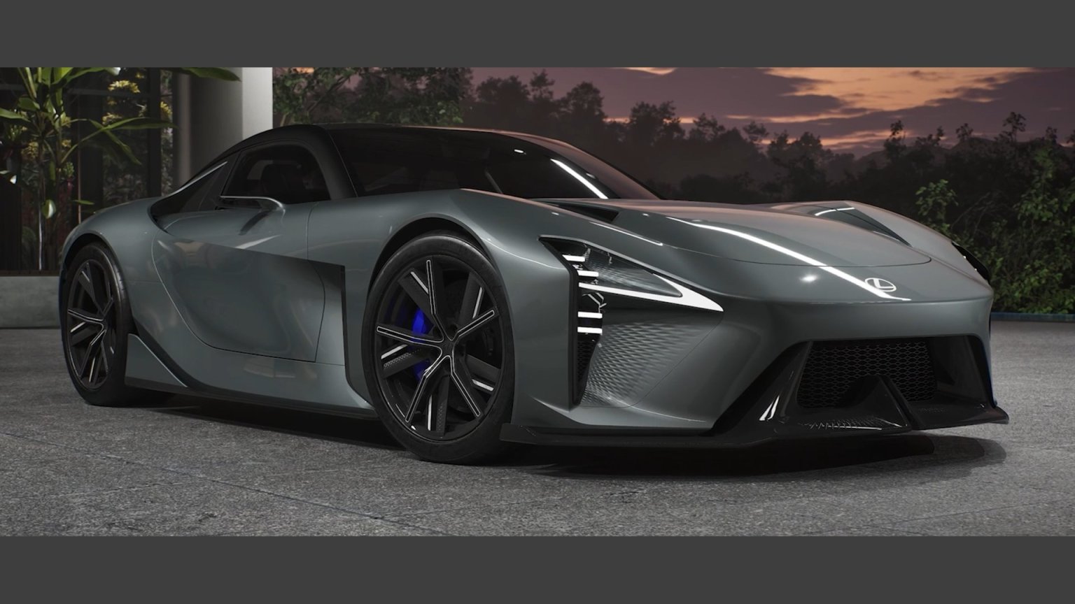 This New Lexus Concept Looks Exactly Like the Rumored Lexus LFR Supercar