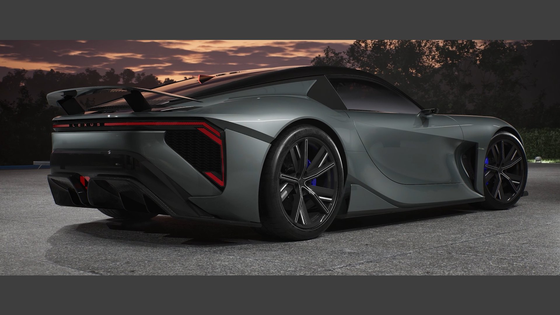 This New Lexus Concept Looks Exactly Like the Rumored Lexus LFR Supercar