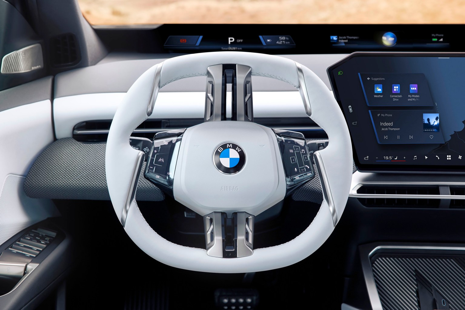 BMW's iDrive Knob Killed Off for Haptic Controls and a Wall-to-Wall Screen