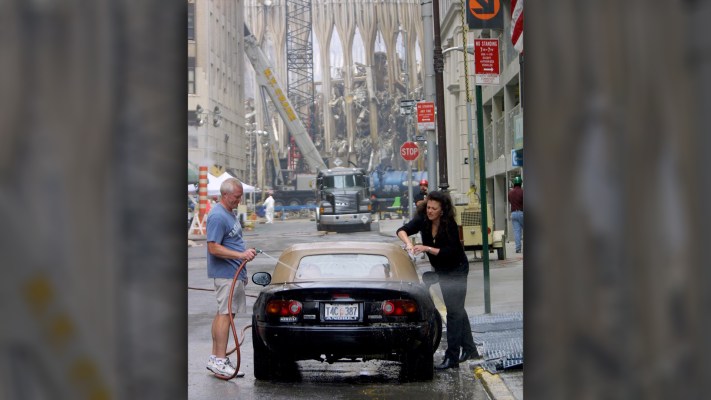 It's Not AI: The Real Story of the 9/11 Mazda Miata Photo