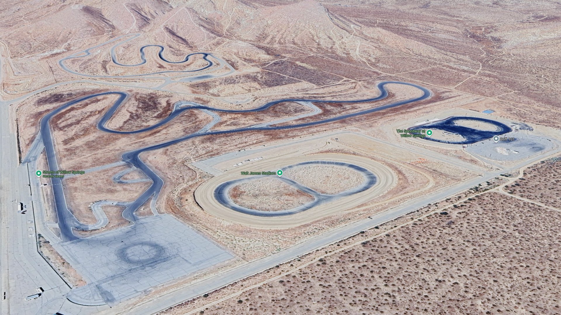 Willow Springs Shows off Renovated Streets of Willow and Go-Kart Track