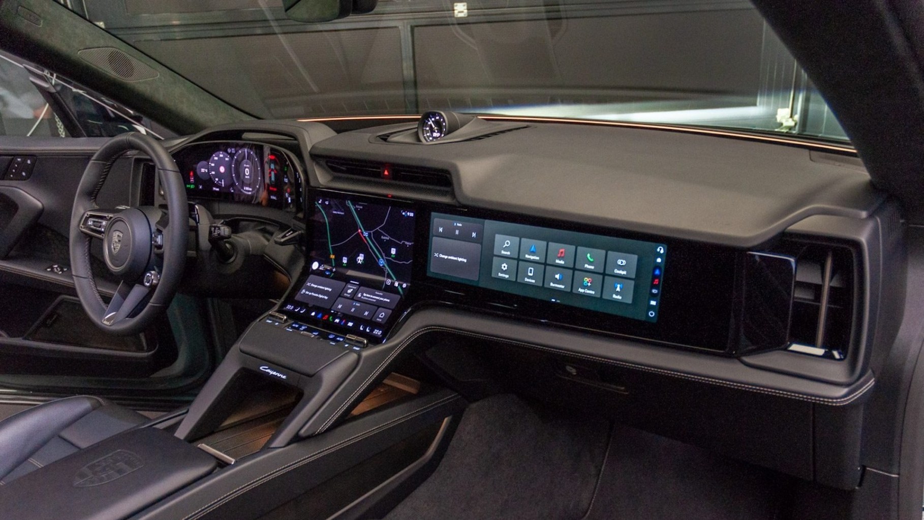 How the 2026 Porsche Cayenne Electric's Cabin Blends Analog Past With ...