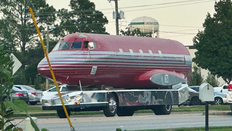Elvis Presley’s Old Jet Is Just Driving Around My Town