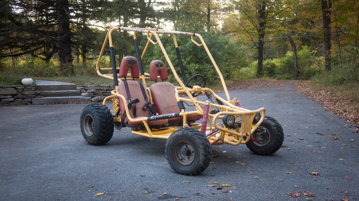 I Finally Got My Middle School Dream Car: A Two-Seat Go-Kart