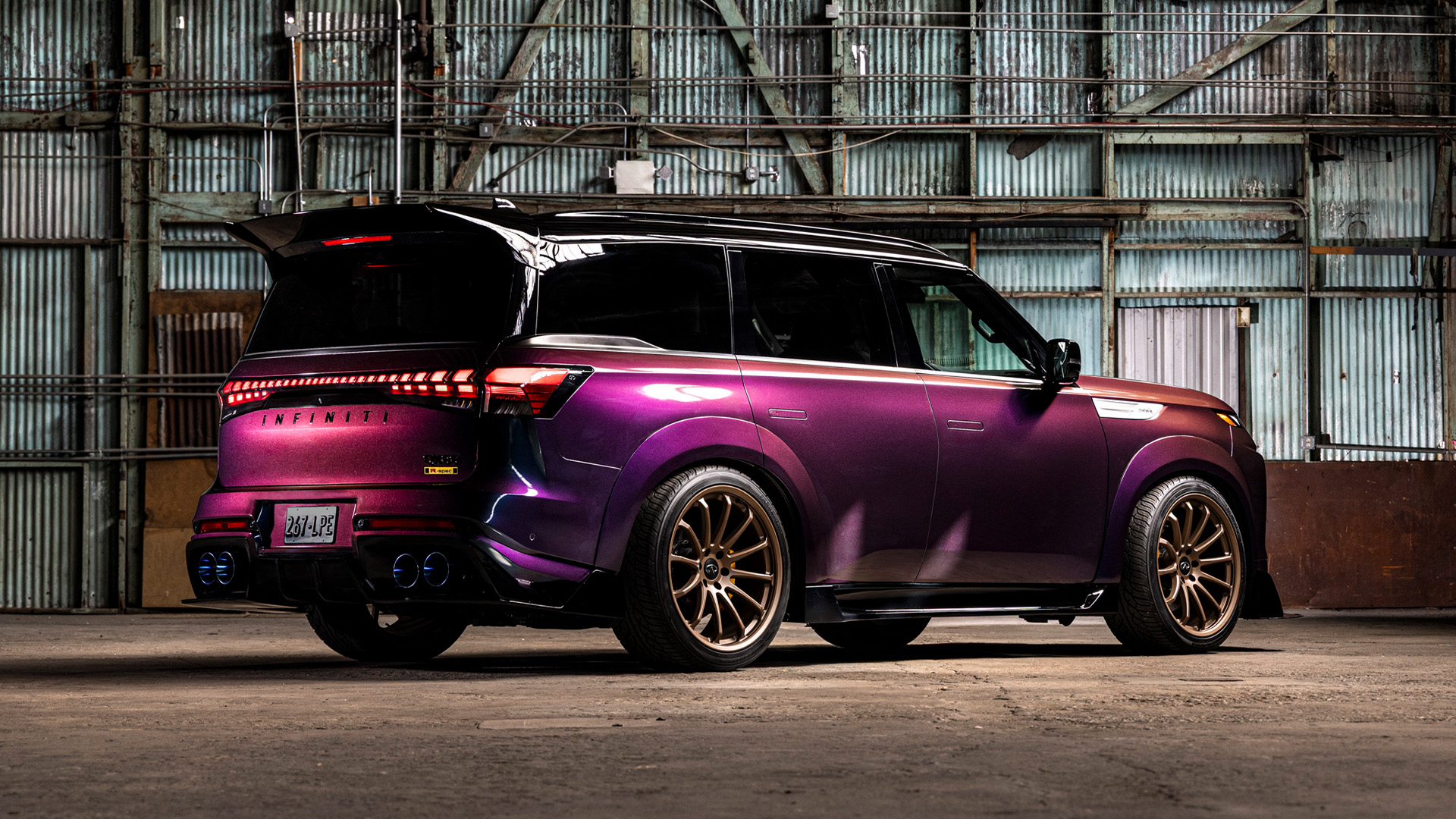 Infiniti Imagined a 1,000-HP Nissan GT-R SUV With Midnight Purple Paint ...