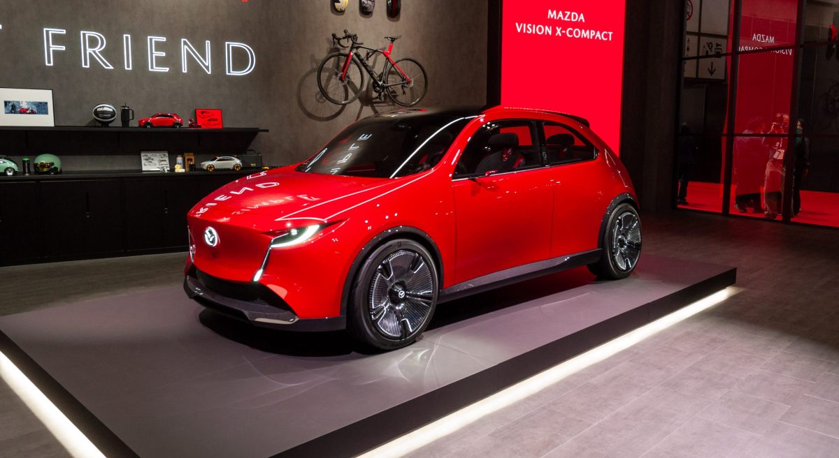 Mazda’s New Tiny Hatchback Concept Just Wants to Be Your Friend