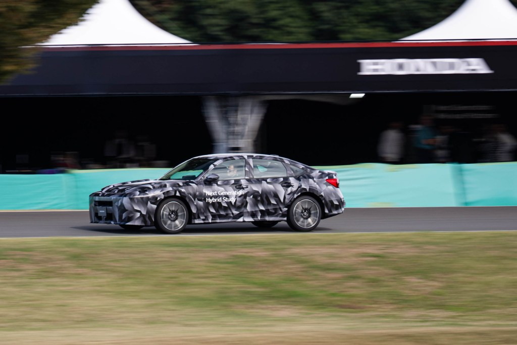 Next-Gen Honda Civic Hybrid Prototype Drive: A Fuel Sipper That Feels ...