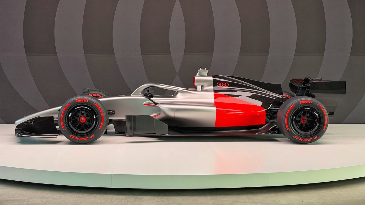 Audi's First F1 Car Is Simple but a Showstopper