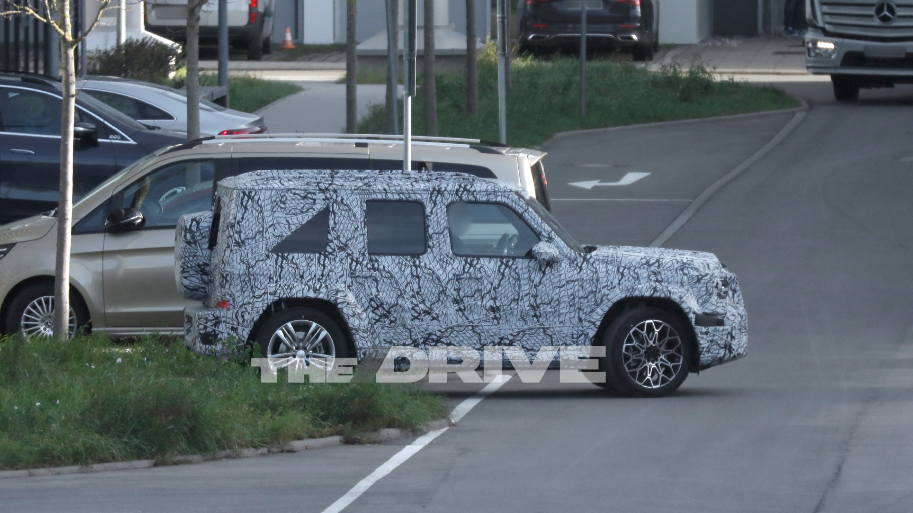 Finally: Mercedes-Benz 'Baby' G-Class Spied Testing for the First Time